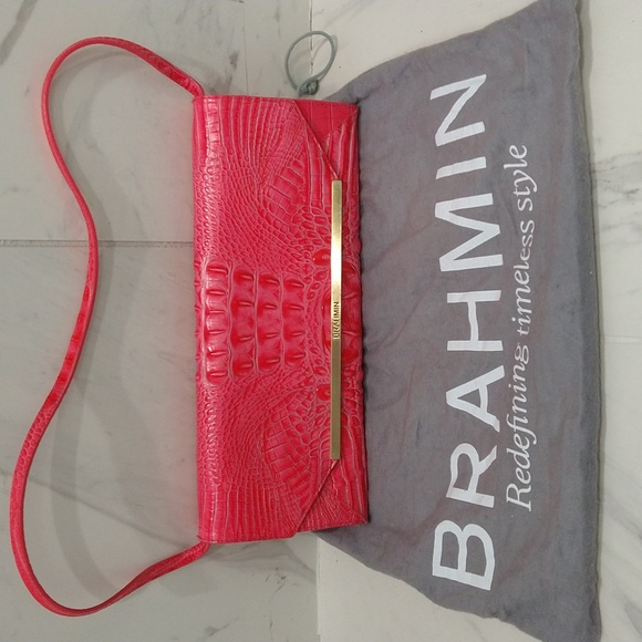 Brahmin | Bags | Like New Brahmin Melbourne Alexis Leather Embossed ...